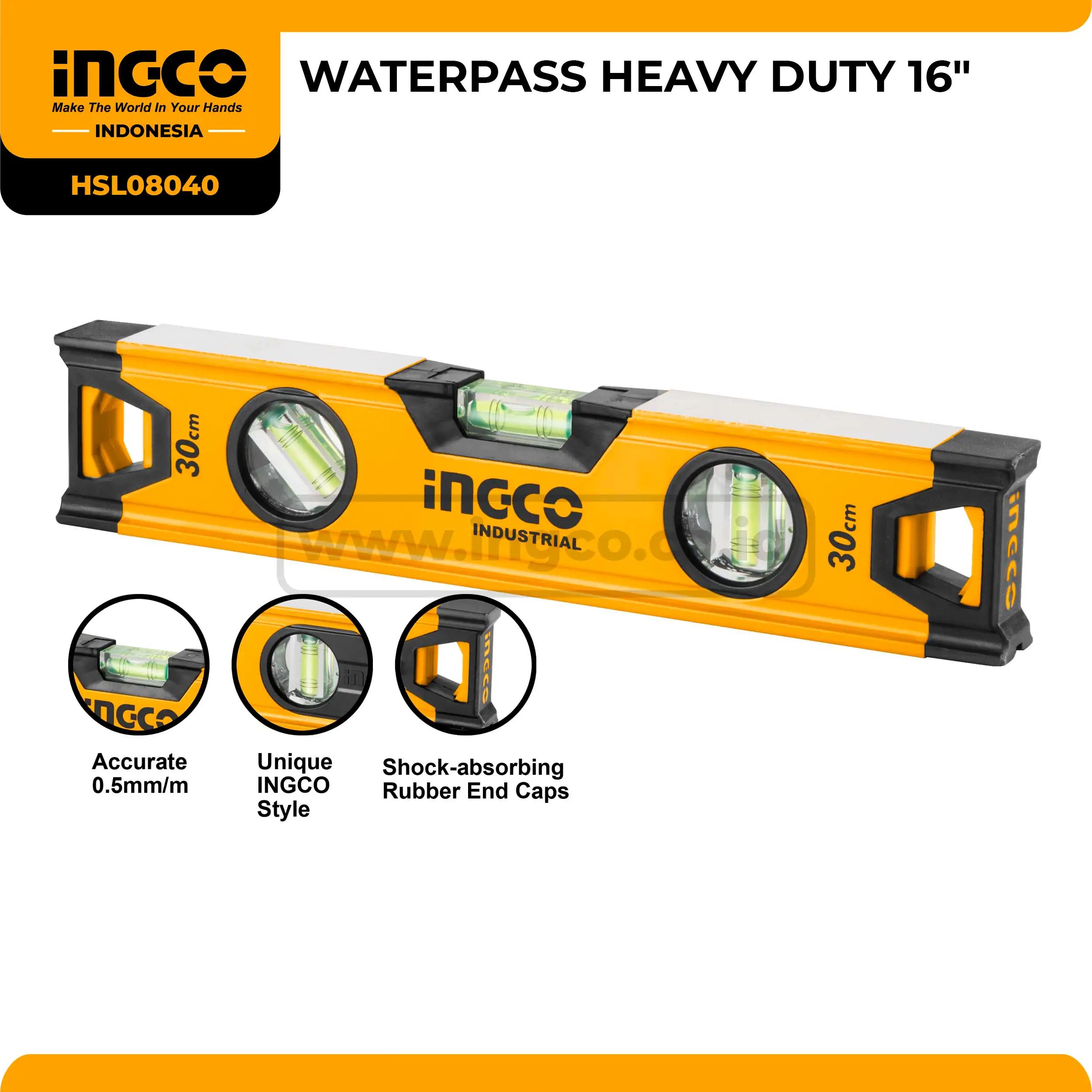 WATERPASS HEAVY DUTY 16"